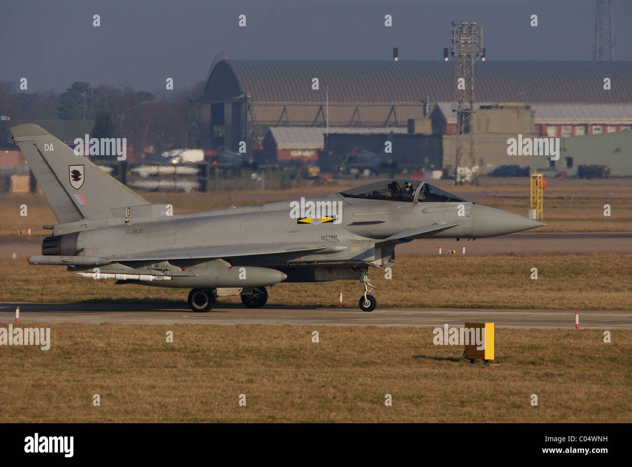 Eurofighter Typhoon at RAF Coningsby Stock Photo - Alamy