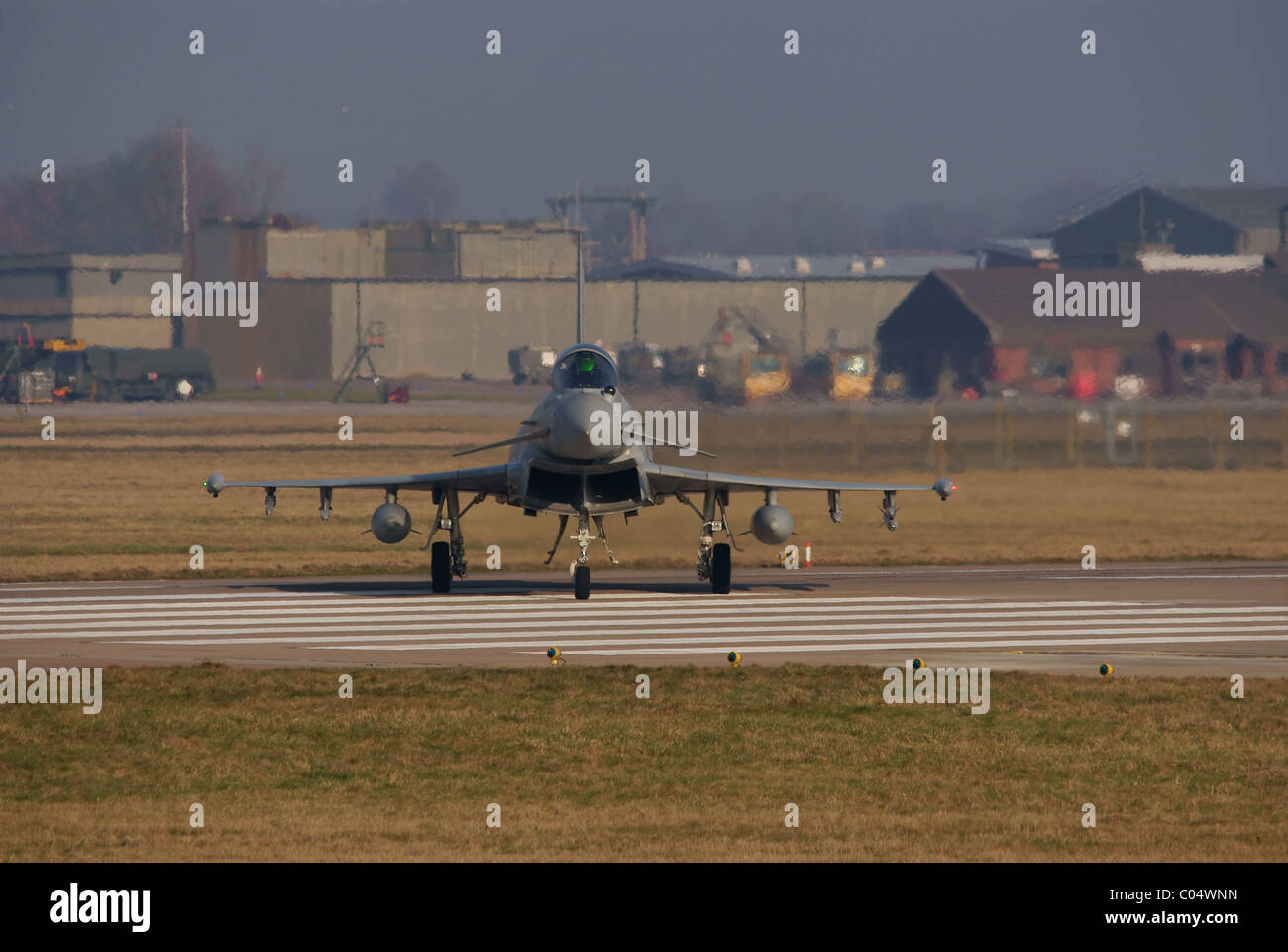 Eurofighter Typhoon at RAF Coningsby Stock Photo - Alamy