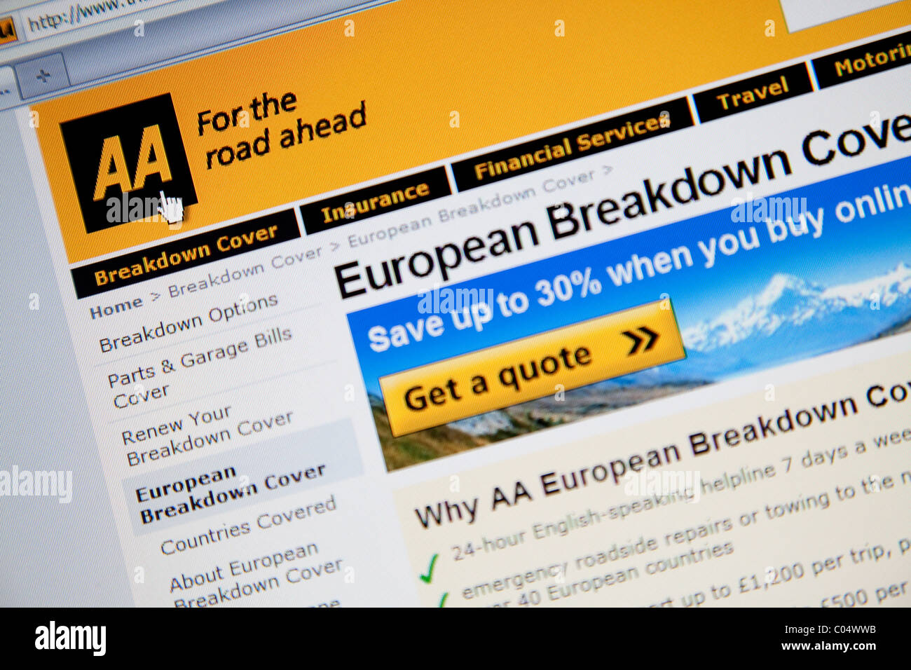 Breakdown Cover Aa Quotes