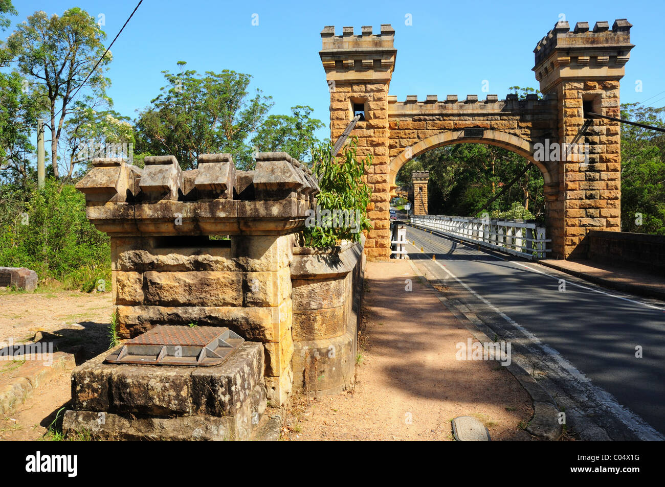 Hampden bridge, Kangaroo Valley, NSW, Australia Stock Photo - Alamy