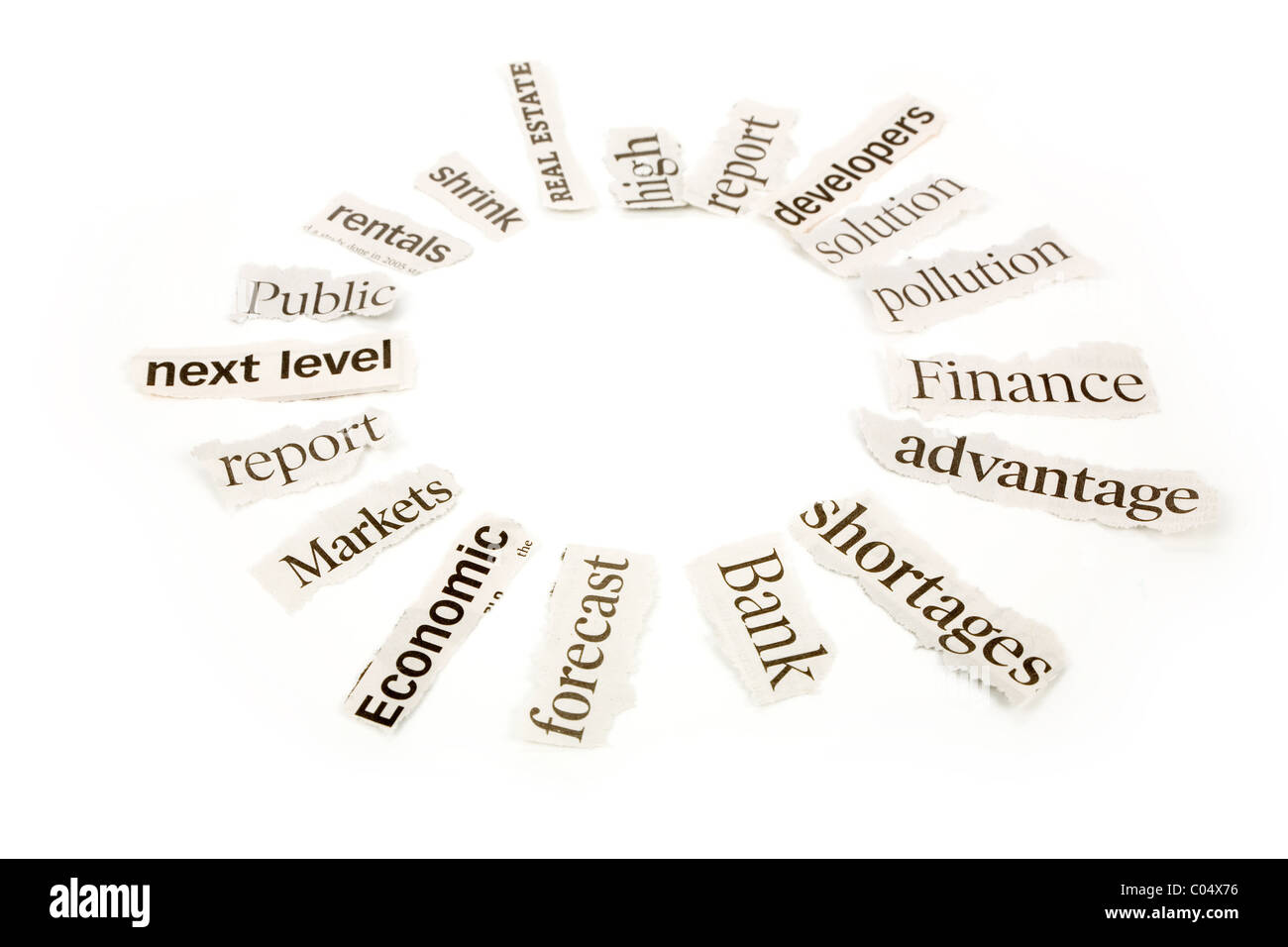 Newspaper Headlines close up for background Stock Photo - Alamy