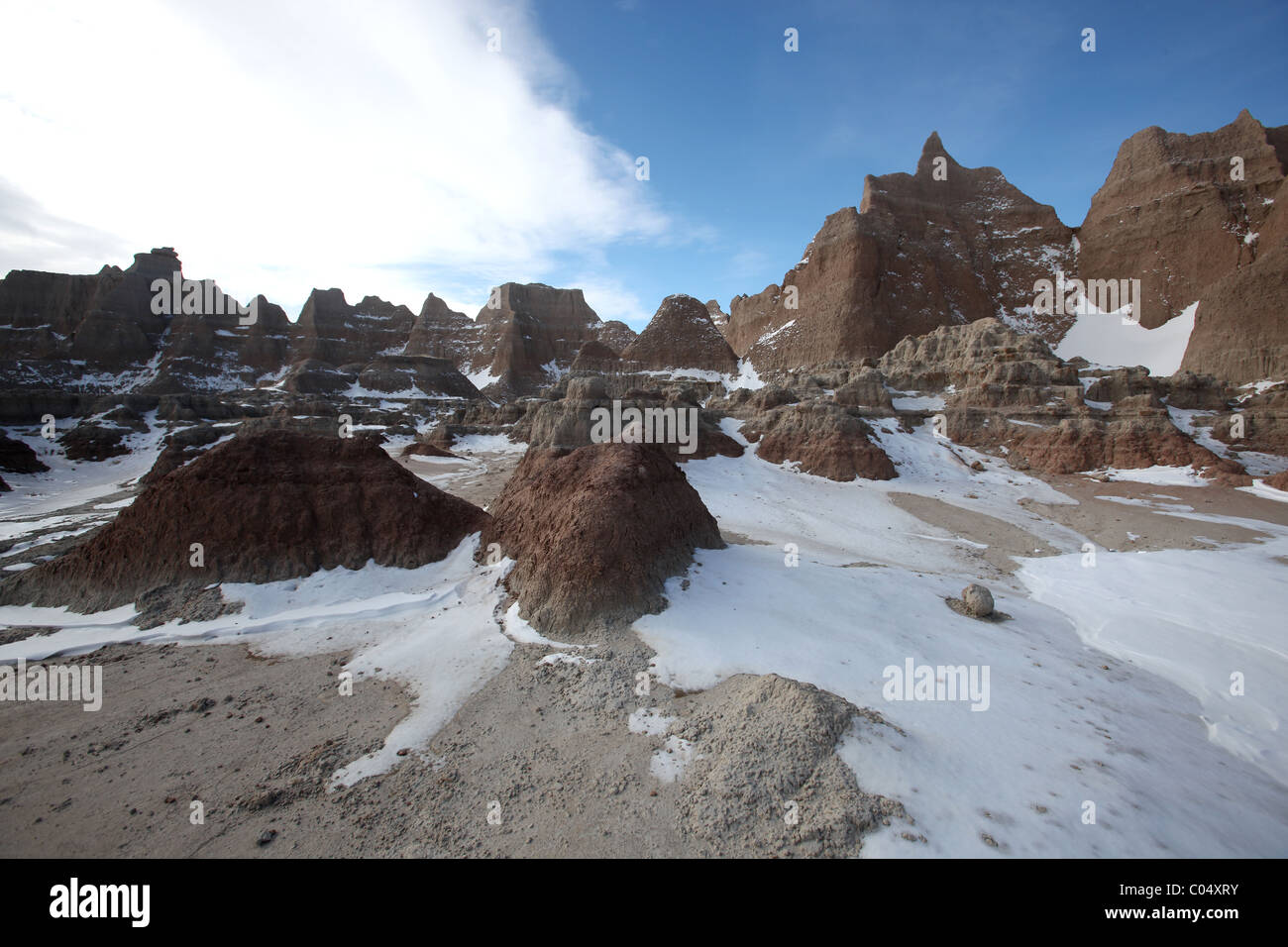 Badlands National Park in South Dakota, USA Stock Photo - Alamy