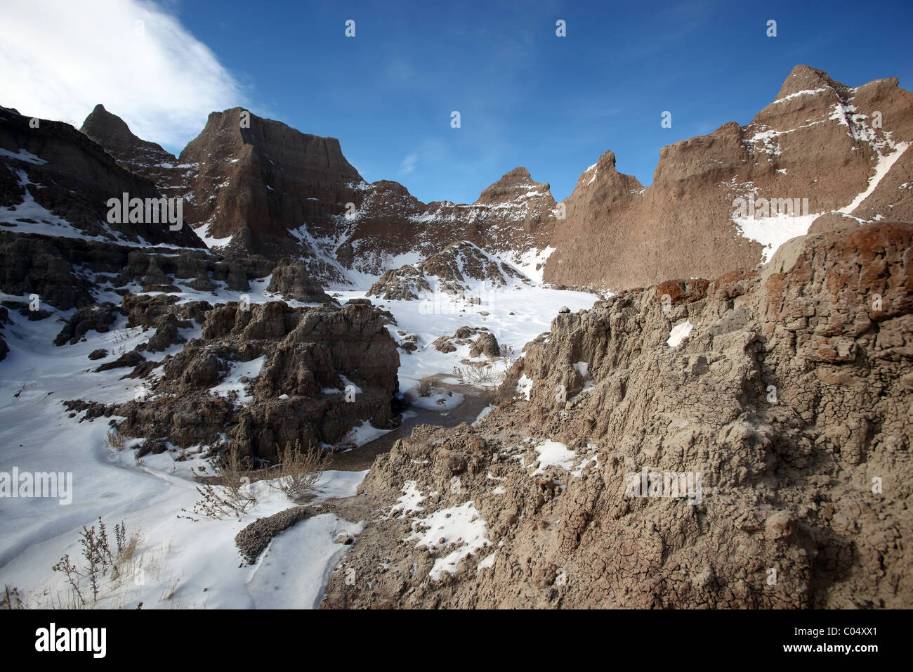 Badlands National Park in South Dakota, USA Stock Photo - Alamy
