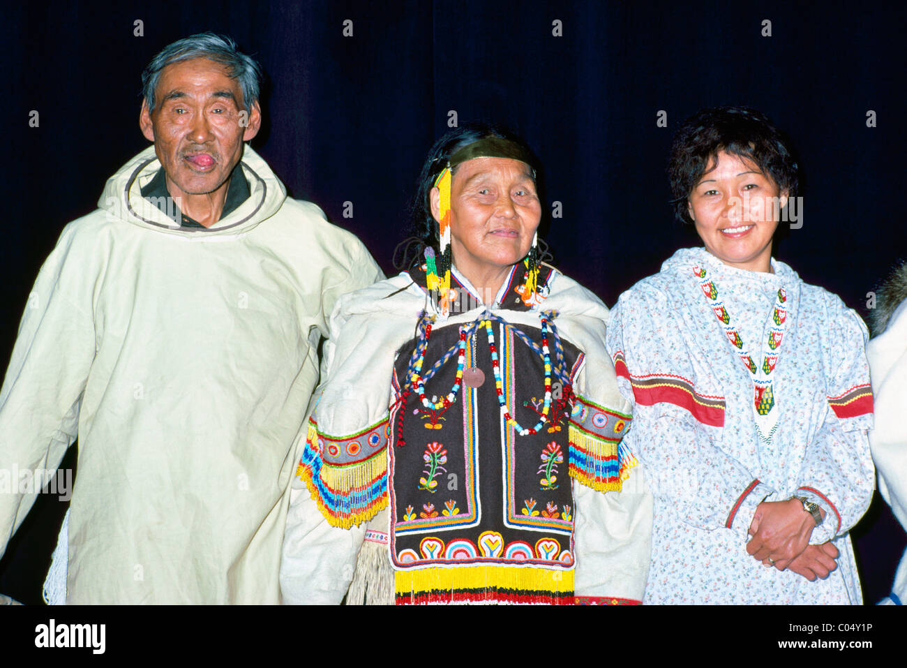 Inuit people traditional costume hi-res stock photography and images ...