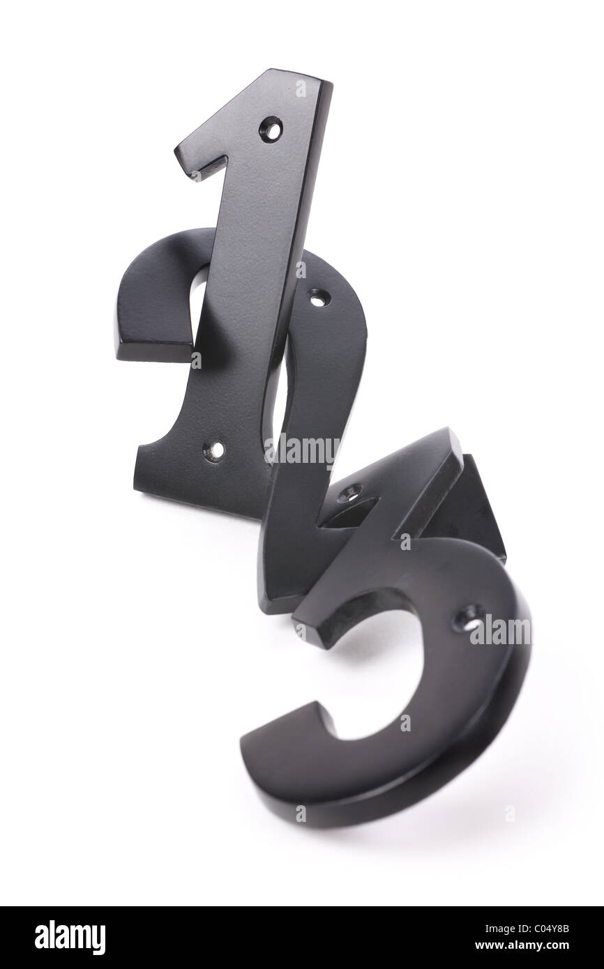 number 1 with white background, concept of teamwork Stock Photo - Alamy