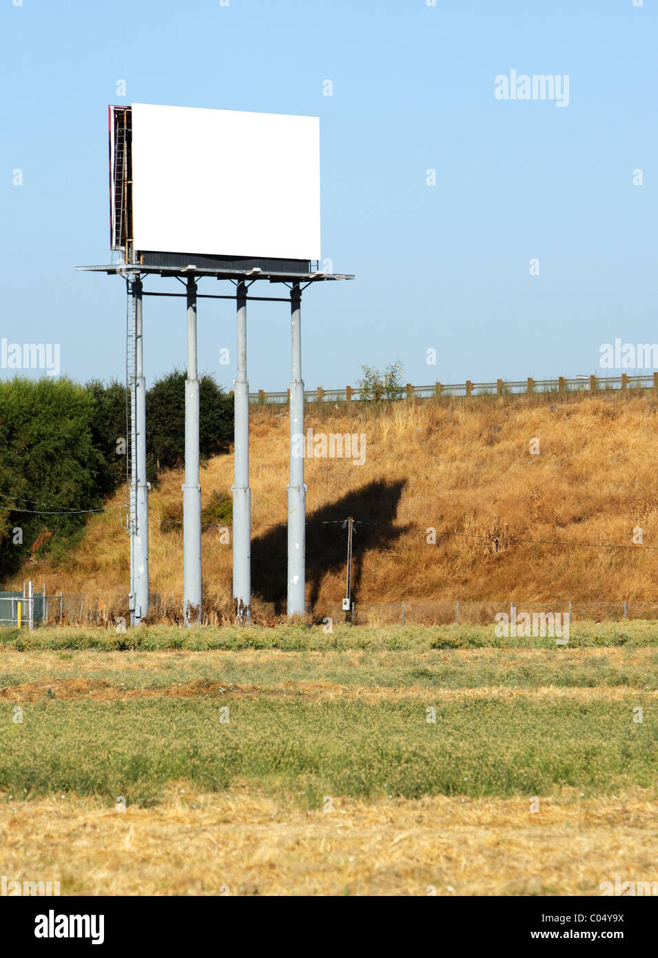 Blank Billboard outdoor Stock Photo - Alamy