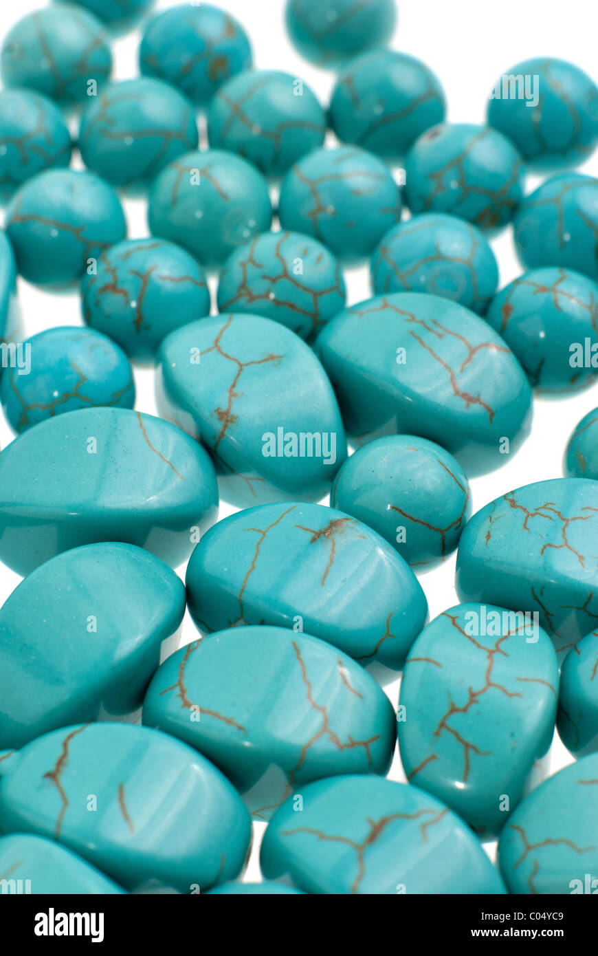 Perspective view of natural stone background isolated in white ...