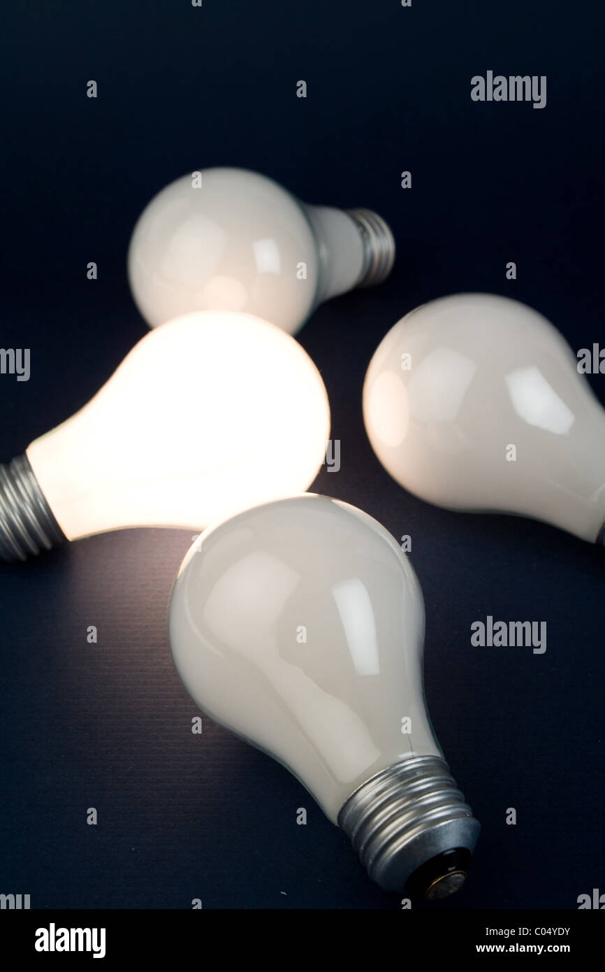 Glowing light lamp hi-res stock photography and images - Alamy