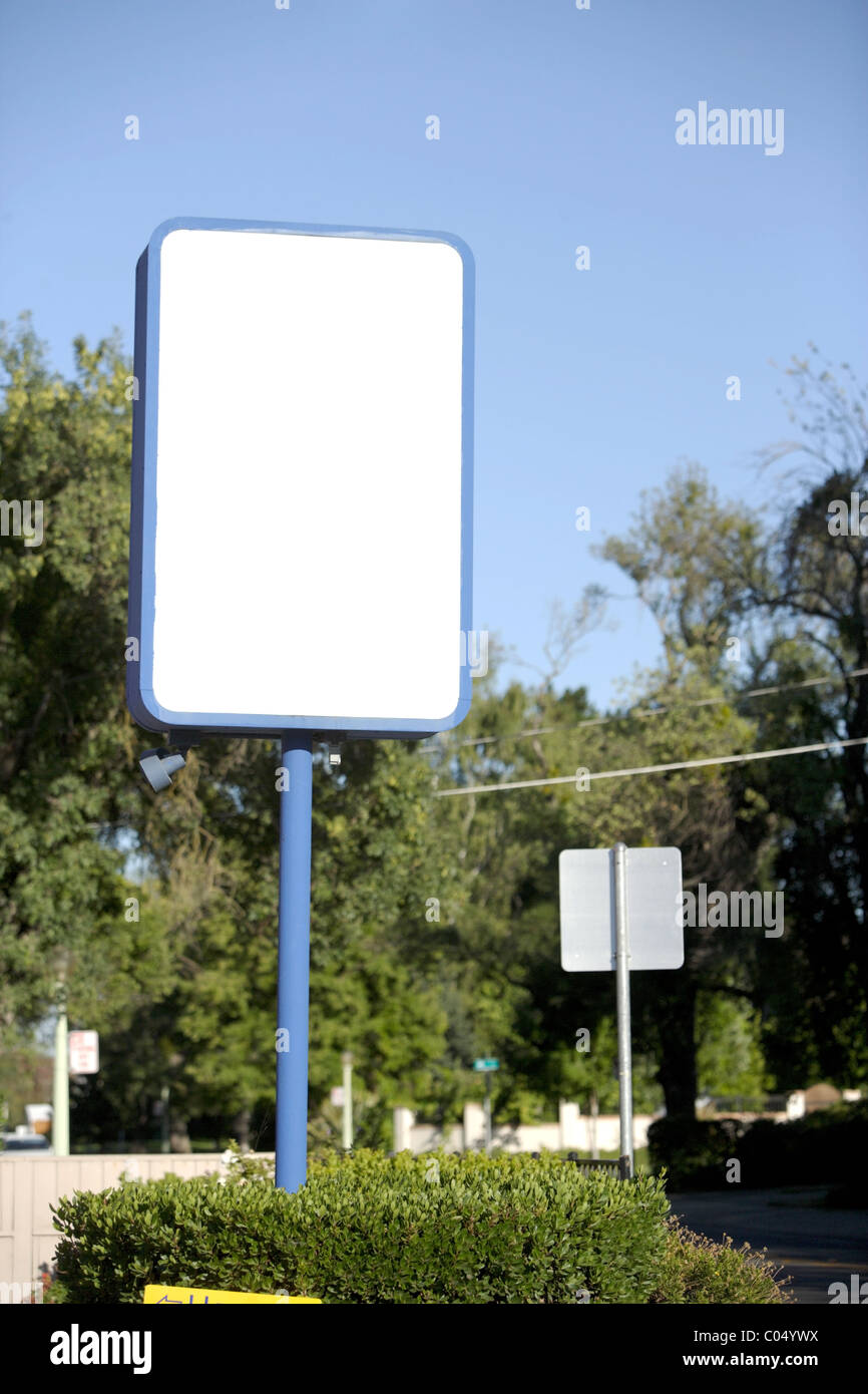 Outdoor billboard blank hi-res stock photography and images - Alamy