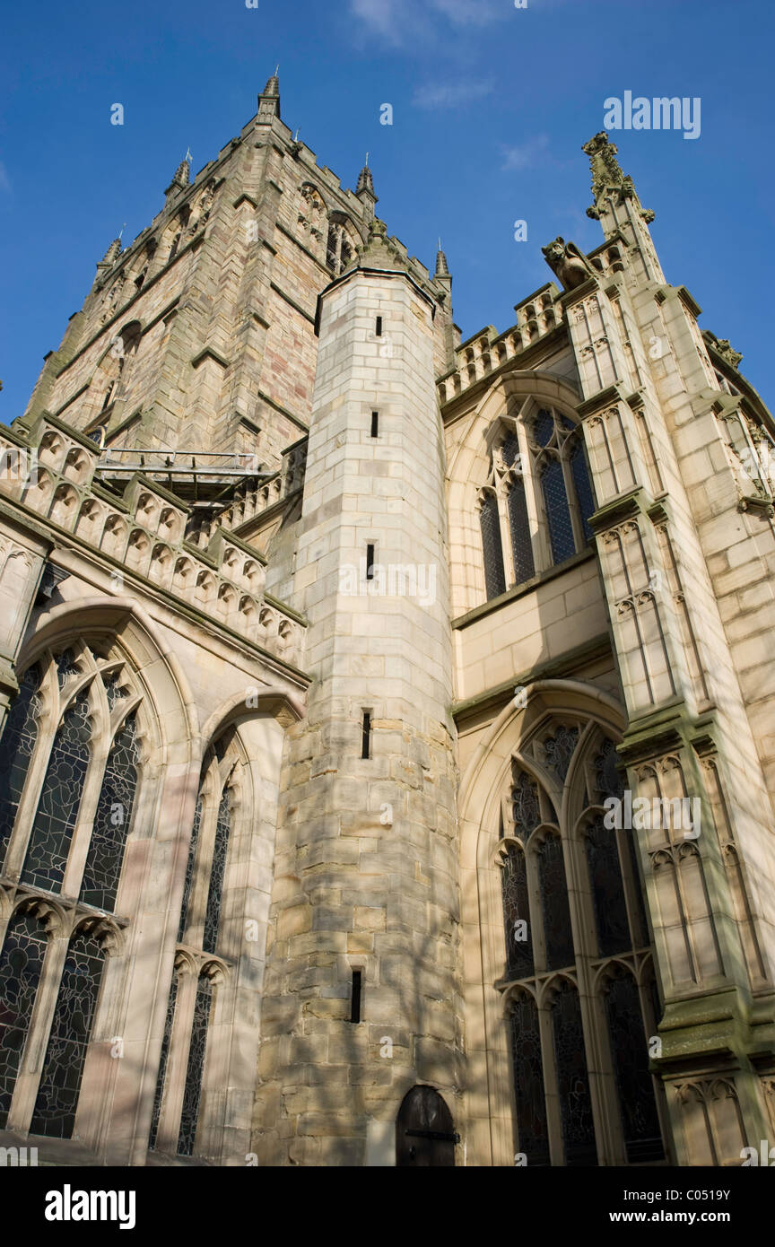 The Church of Saint Mary the Virgin, in the Lace Market Nottingham on a ...