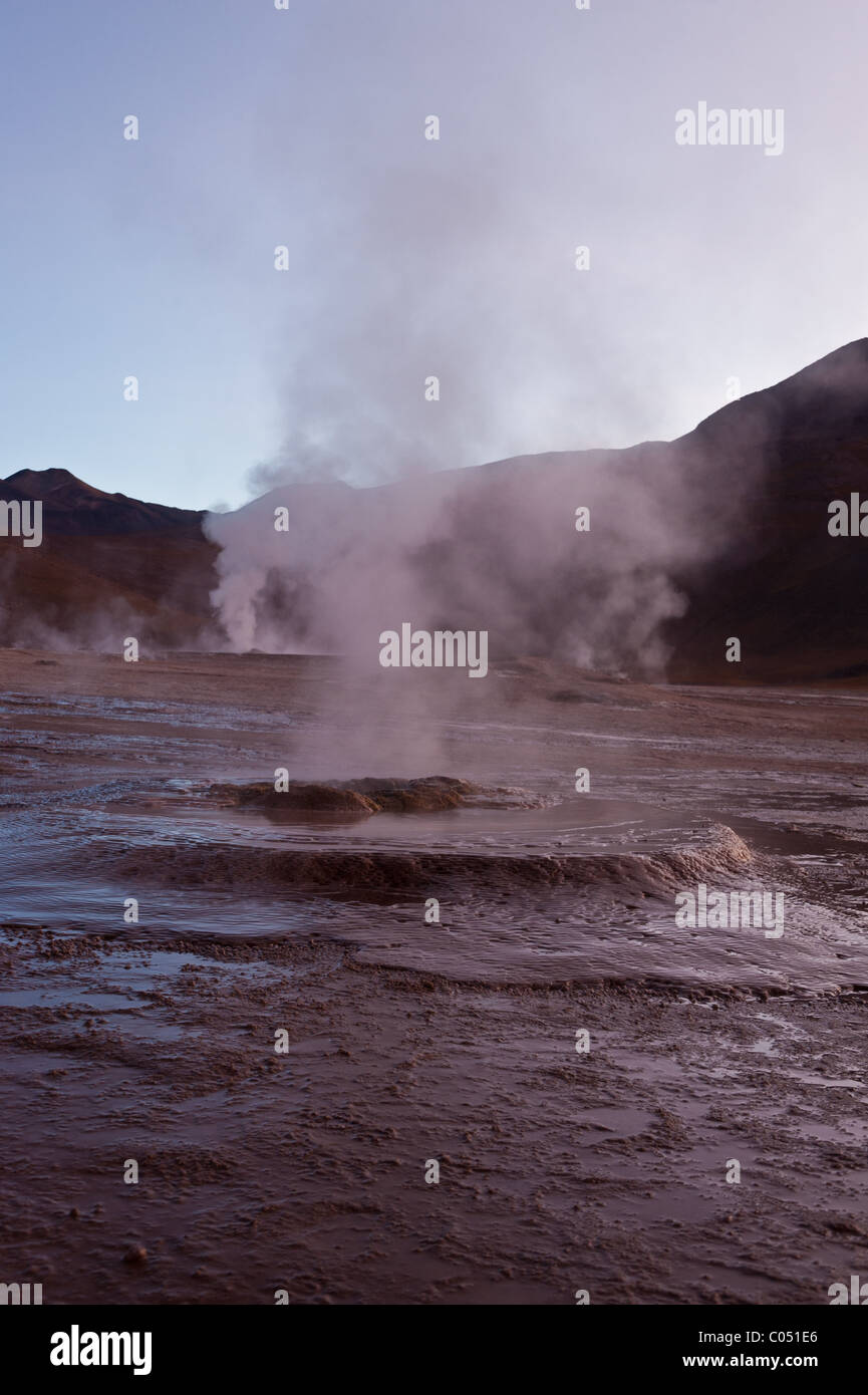 El Tatio is the largest geyser field in the southern hemisphere, in the ...
