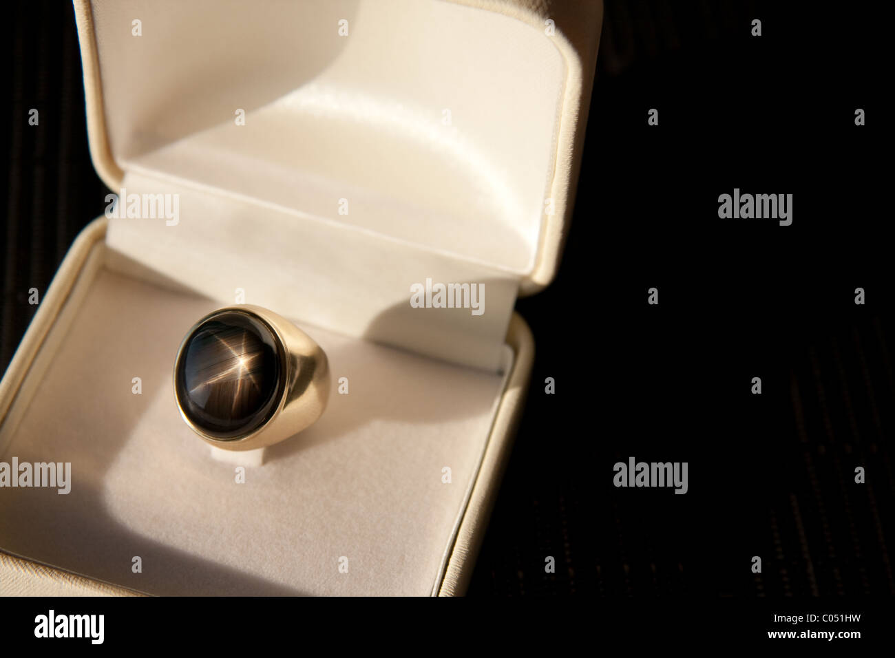 Star Sapphire Gem Stock Photo - Alamy