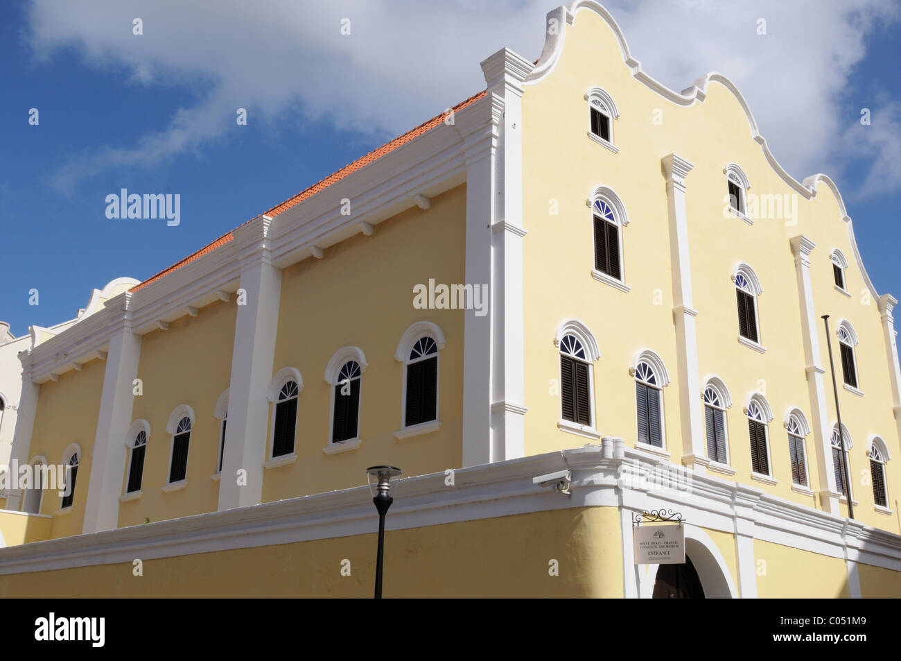 The synagogue in Willemstad, Curacao dates from 1732 and is the oldest ...