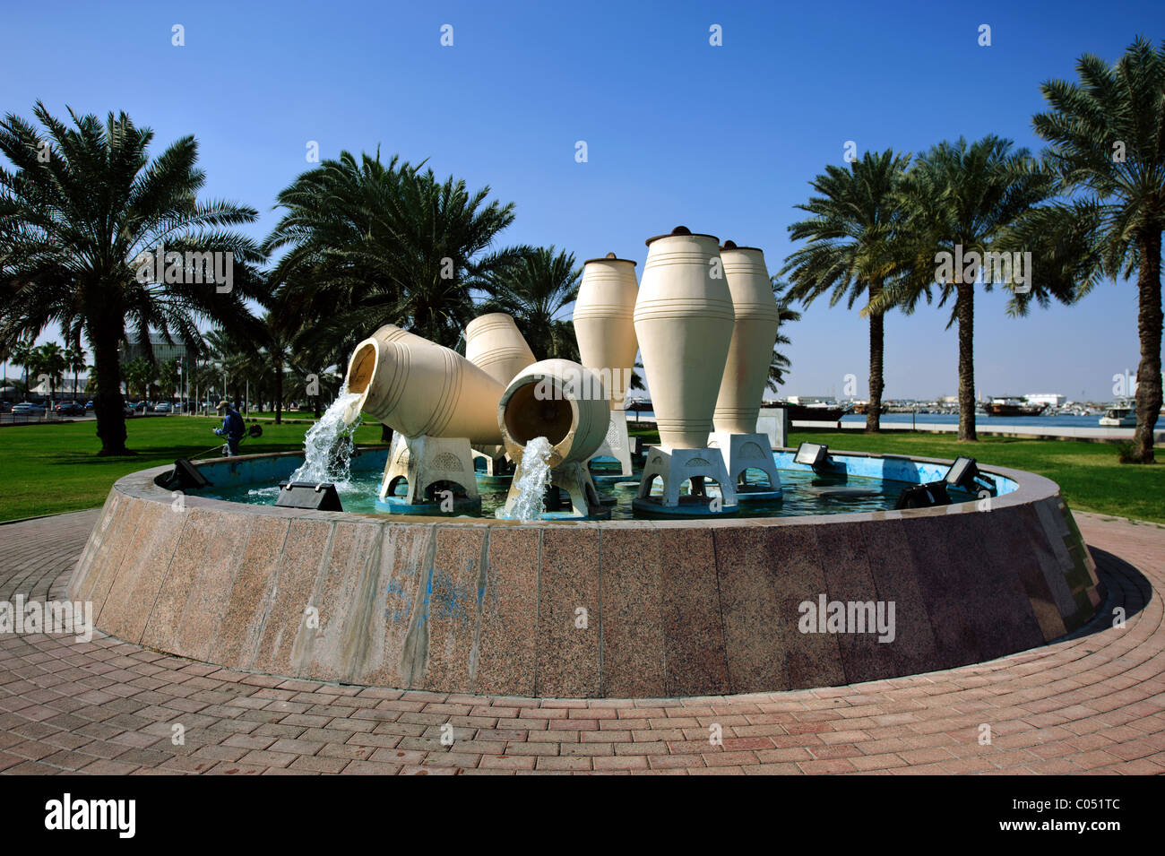 Doha roundabout hi-res stock photography and images - Alamy