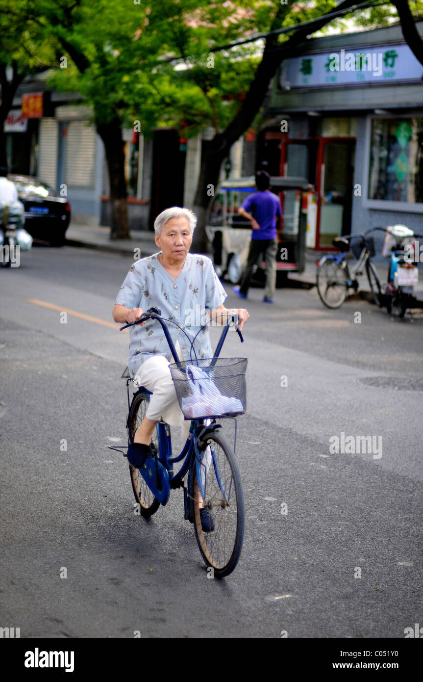 Beijing cyclist hi-res stock photography and images - Alamy