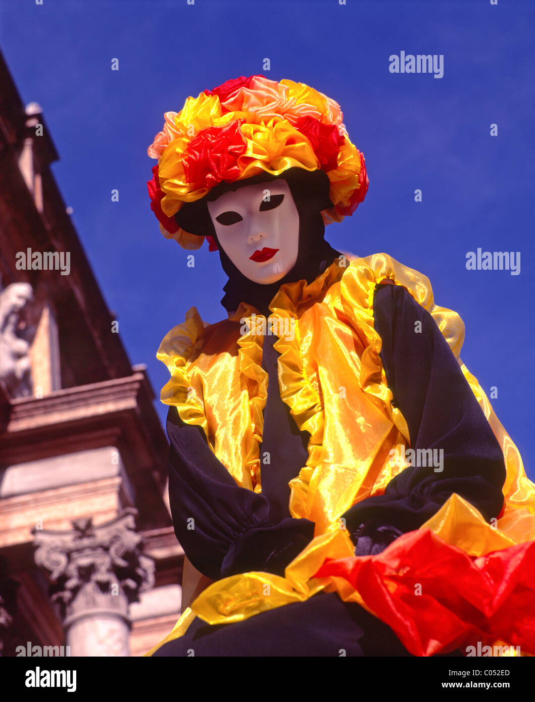 Italy, Venice, Carnival costumed character Stock Photo - Alamy