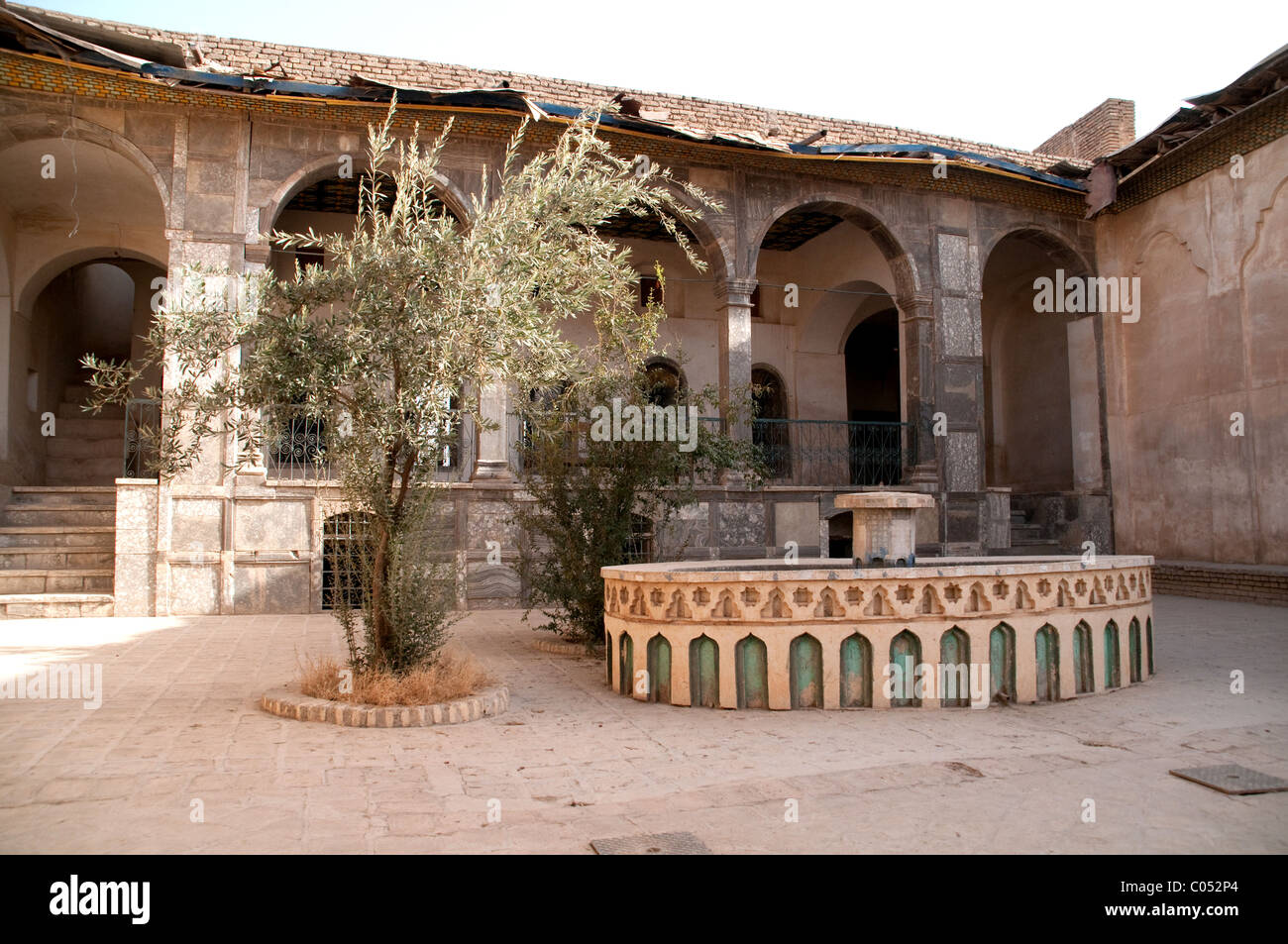 A villa undergoes a UNESCO-sponsored renovation in the citadel area of ...