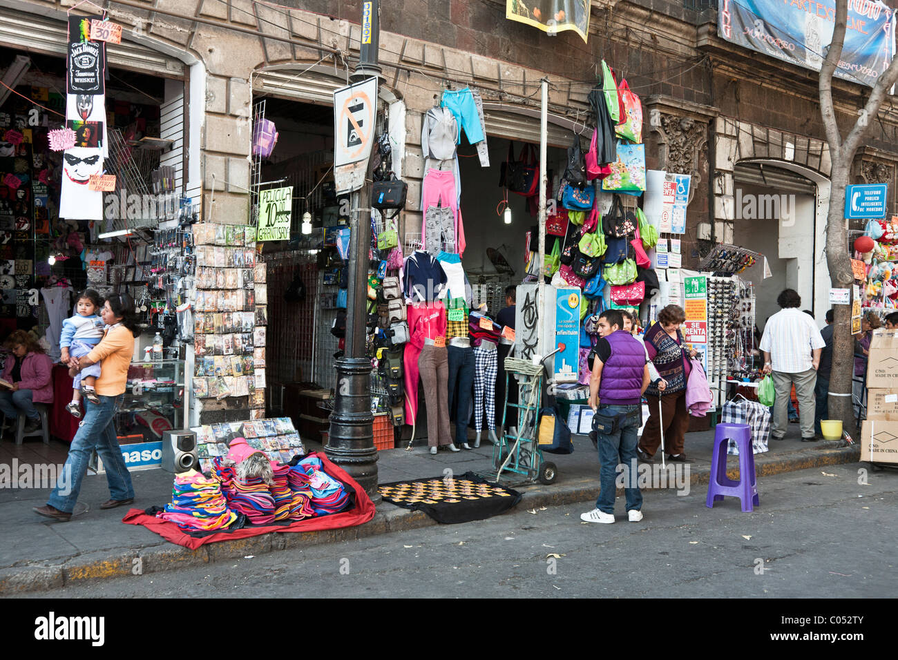 incredible street bazaar jumble energy chaotic scene of Avenida ...