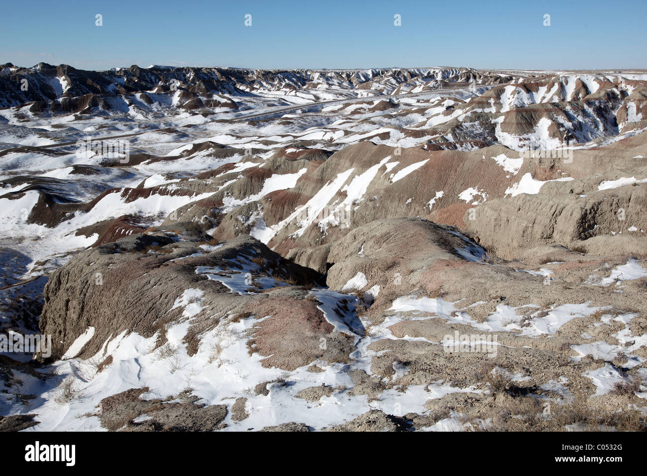 Badlands National Park in South Dakota, USA Stock Photo - Alamy