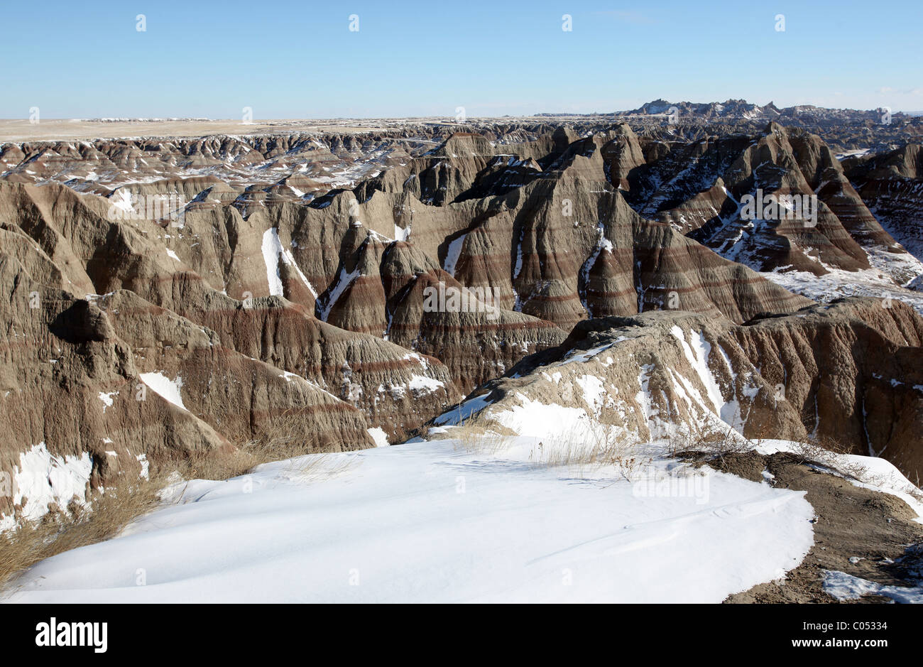 Badlands National Park in South Dakota, USA Stock Photo - Alamy