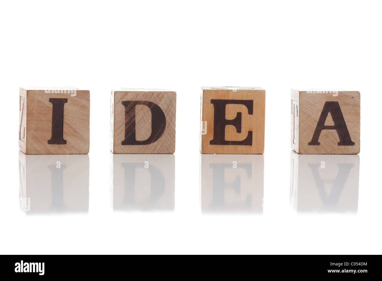 Wood word isolated on white Stock Photo - Alamy