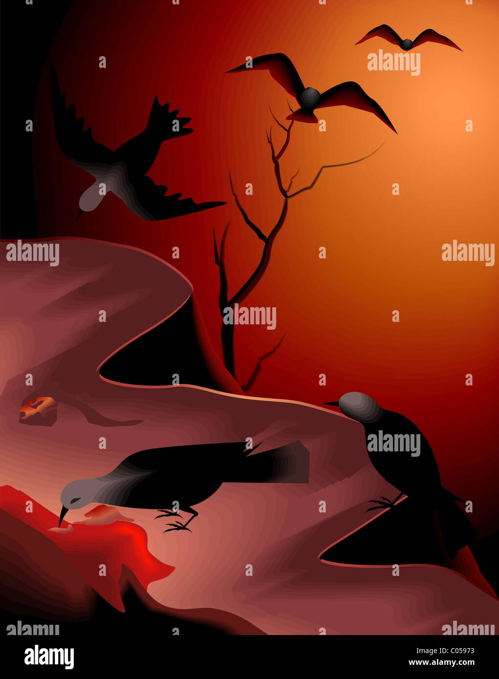 Eagles in art hi-res stock photography and images - Alamy