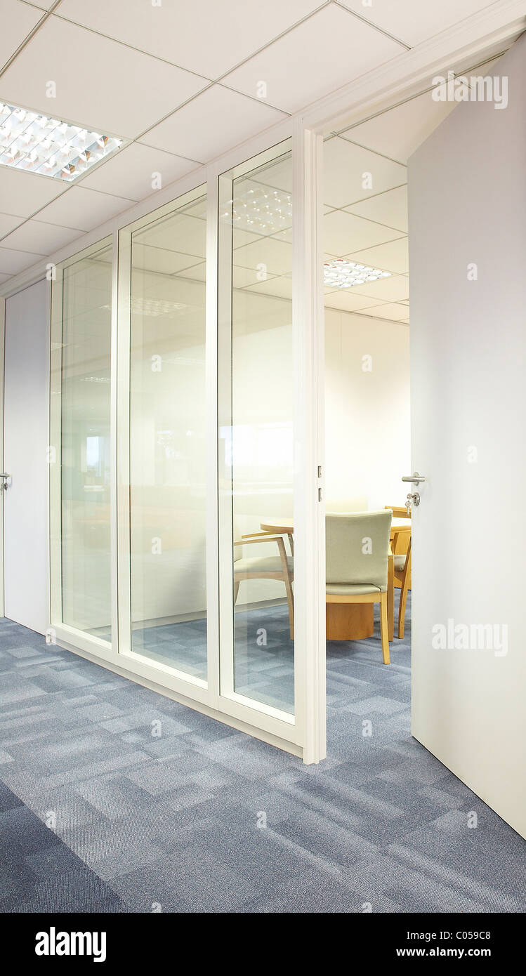 Empty office partition Stock Photo - Alamy