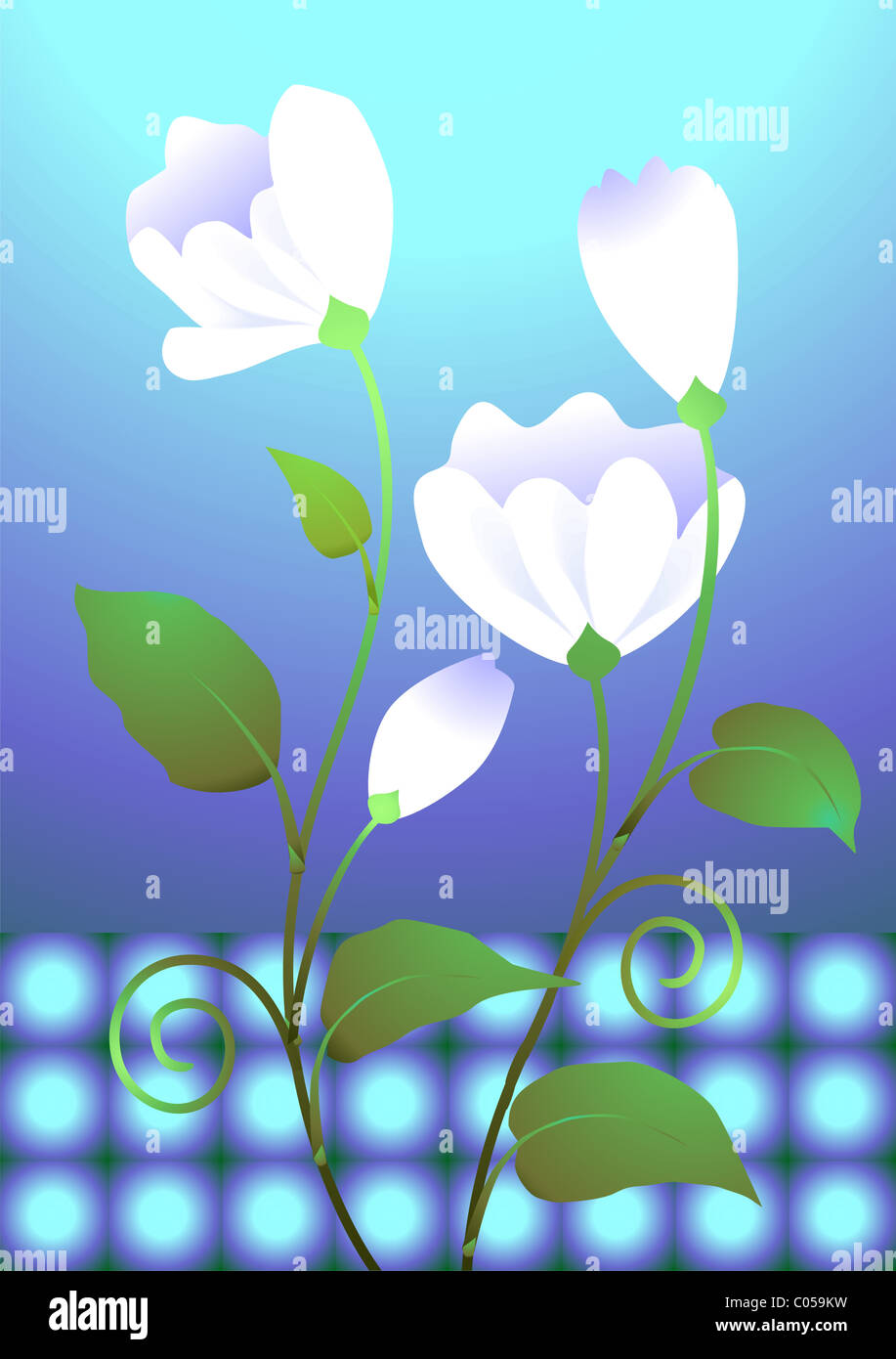 Eagerness of the flowers blooming out Stock Photo - Alamy