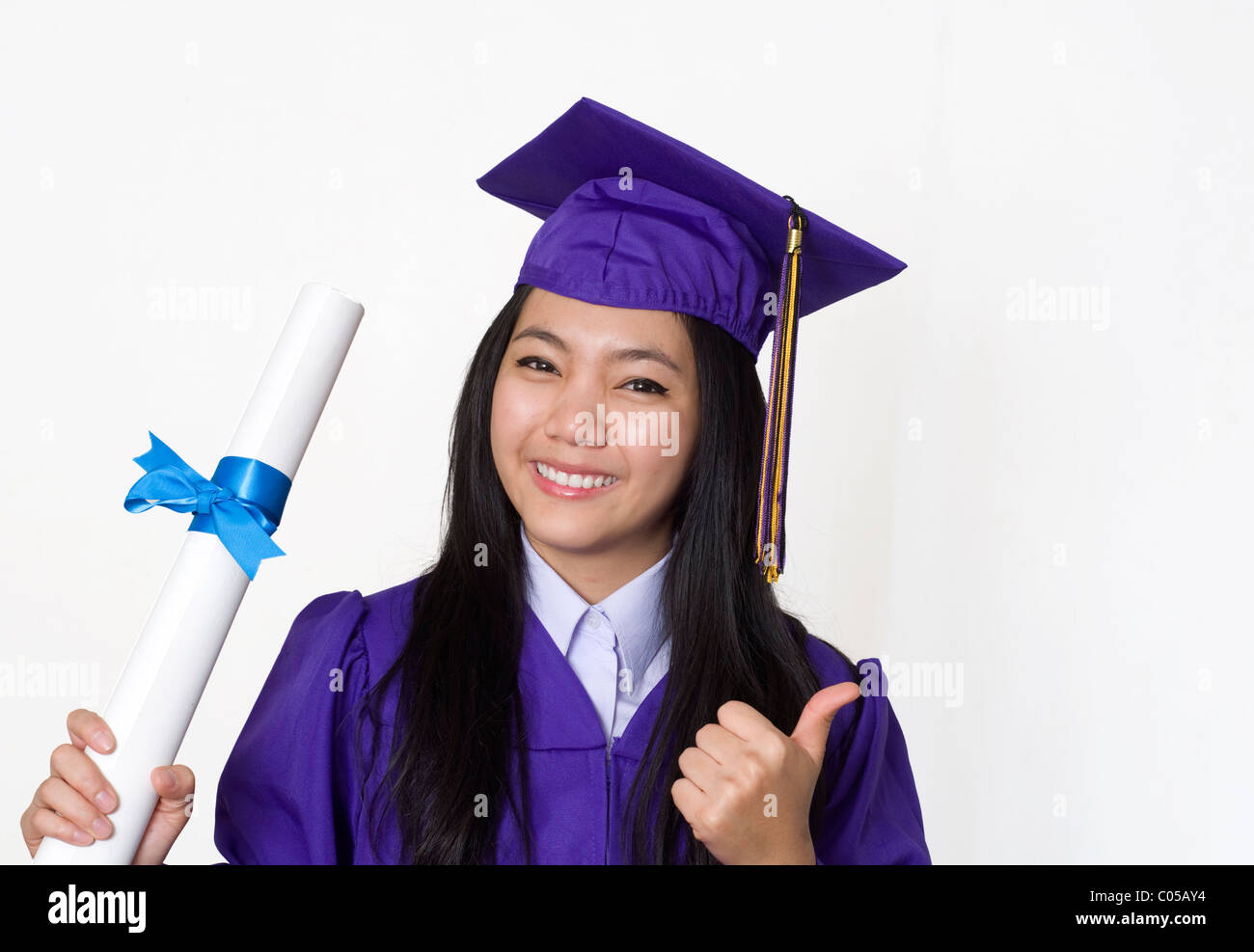 Asian graduate student Stock Photo - Alamy