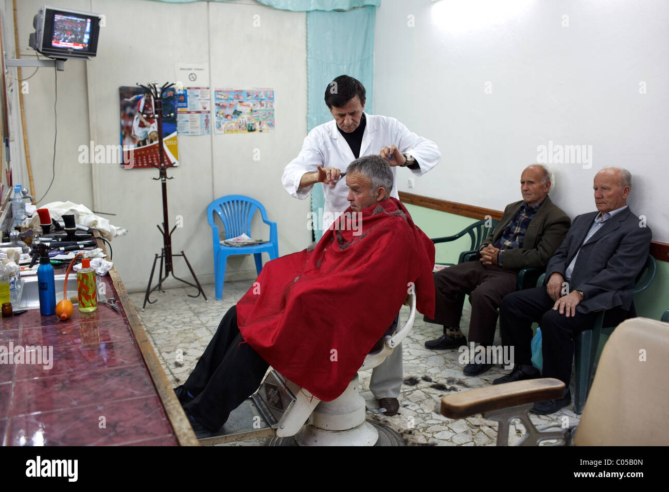 Albania barber hi-res stock photography and images - Alamy
