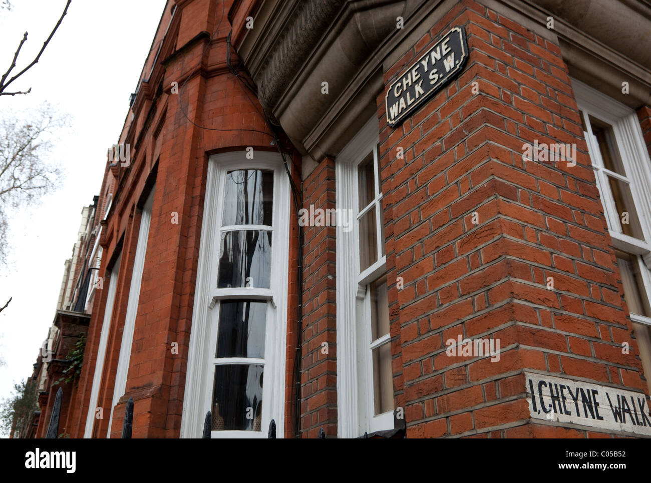 Cheyne walk london hi-res stock photography and images - Alamy