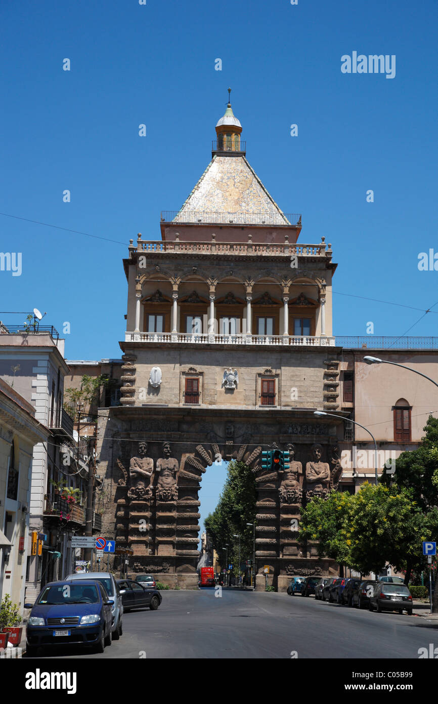 Porta Nuova. Palermo, Sicily, Italy, Europe Stock Photo - Alamy