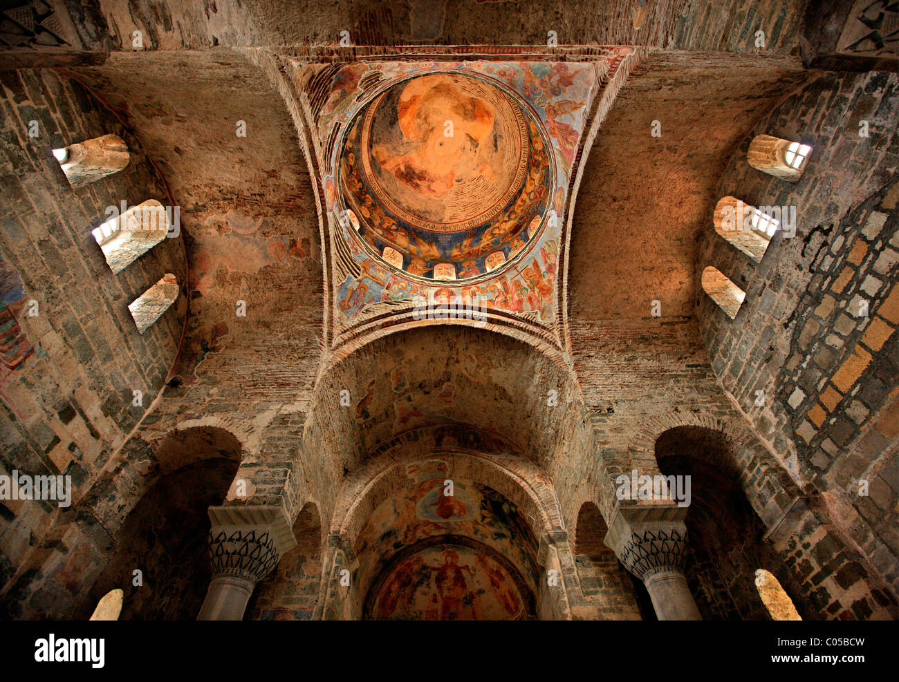 Interior of Hagia Sophia ("Ayasofia") church in Trabzon ("Trebizond ...