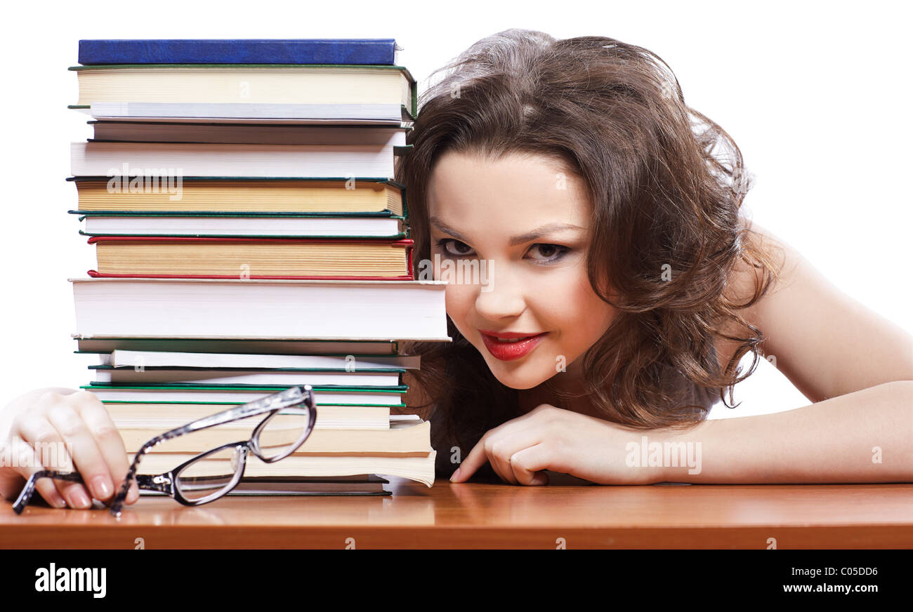 beautiful girl student Stock Photo - Alamy