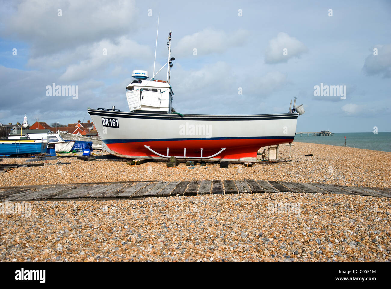 Boat on a beach Stock Photo - Alamy