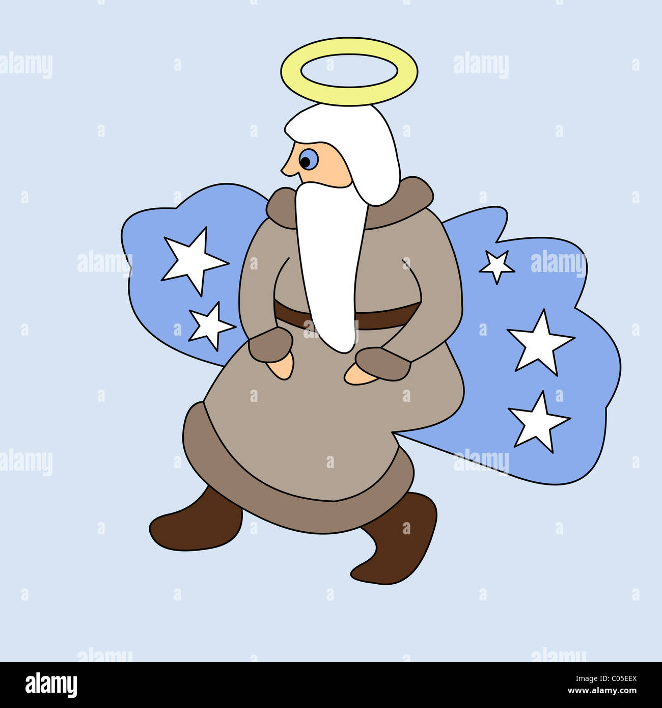 God beard cloud hi-res stock photography and images - Alamy