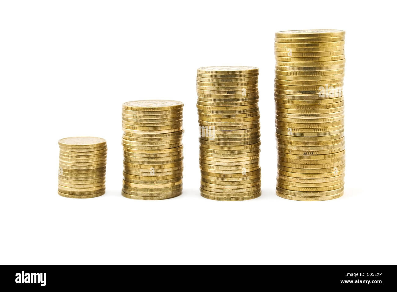 chinks are isolated on a white background Stock Photo - Alamy