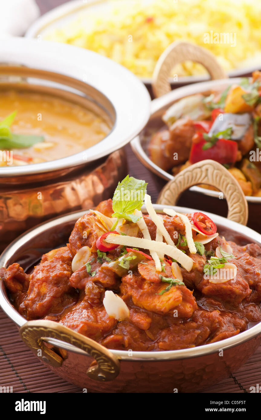 Chicken madras hi-res stock photography and images - Alamy