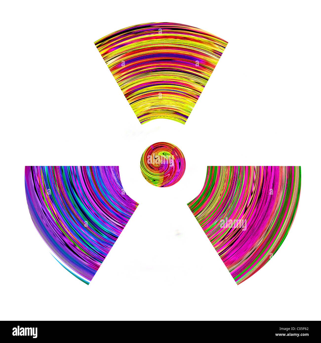 Rotating colored propeller Stock Photo - Alamy