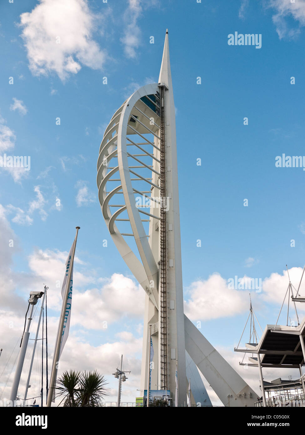The Spinnaker Tower in Portsmouth designed by HGP Arcitects and built ...