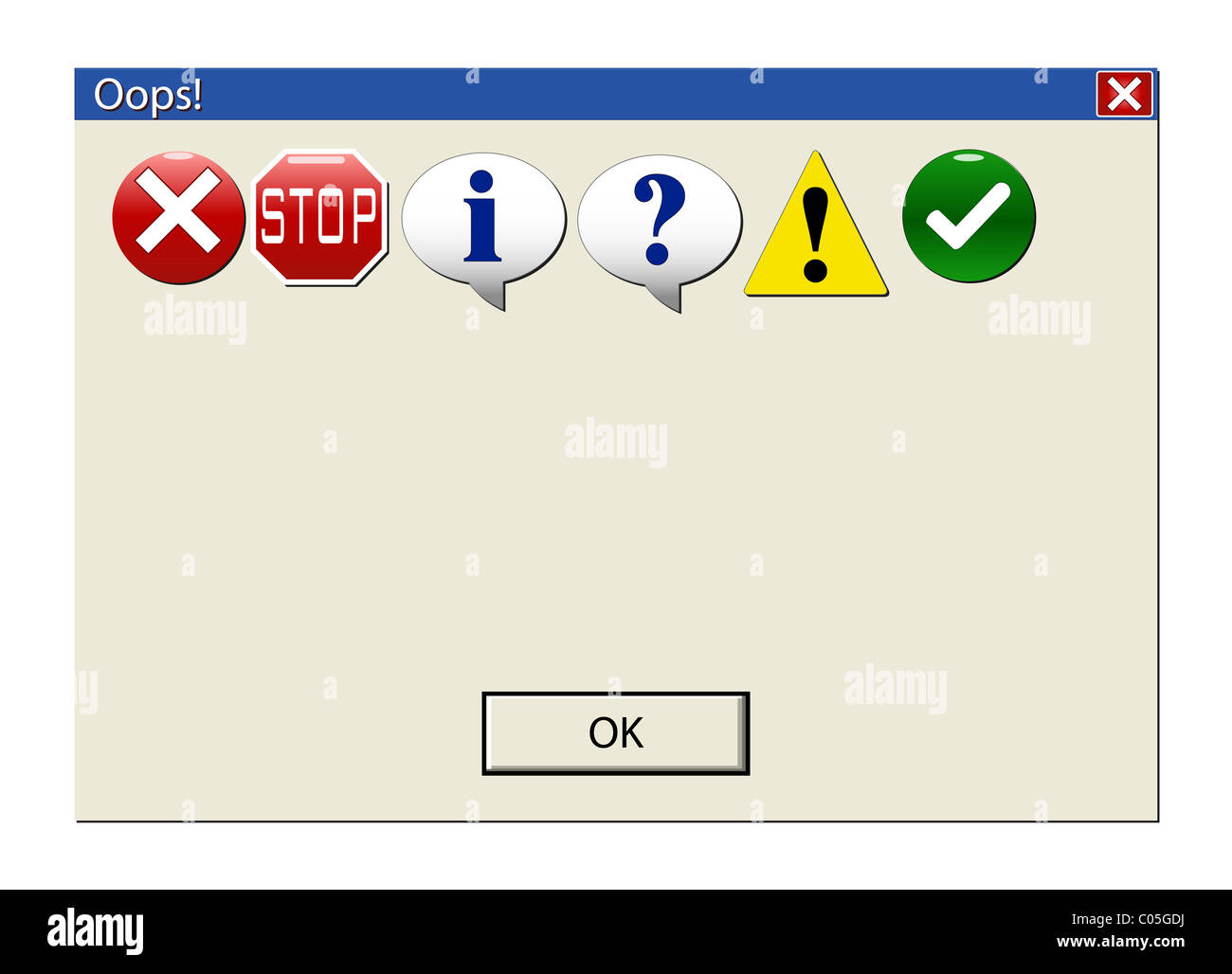 Create Your Own Error Or Information Message Classic Computer