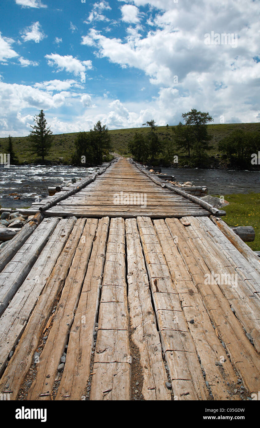 Siberia bridge hi-res stock photography and images - Alamy