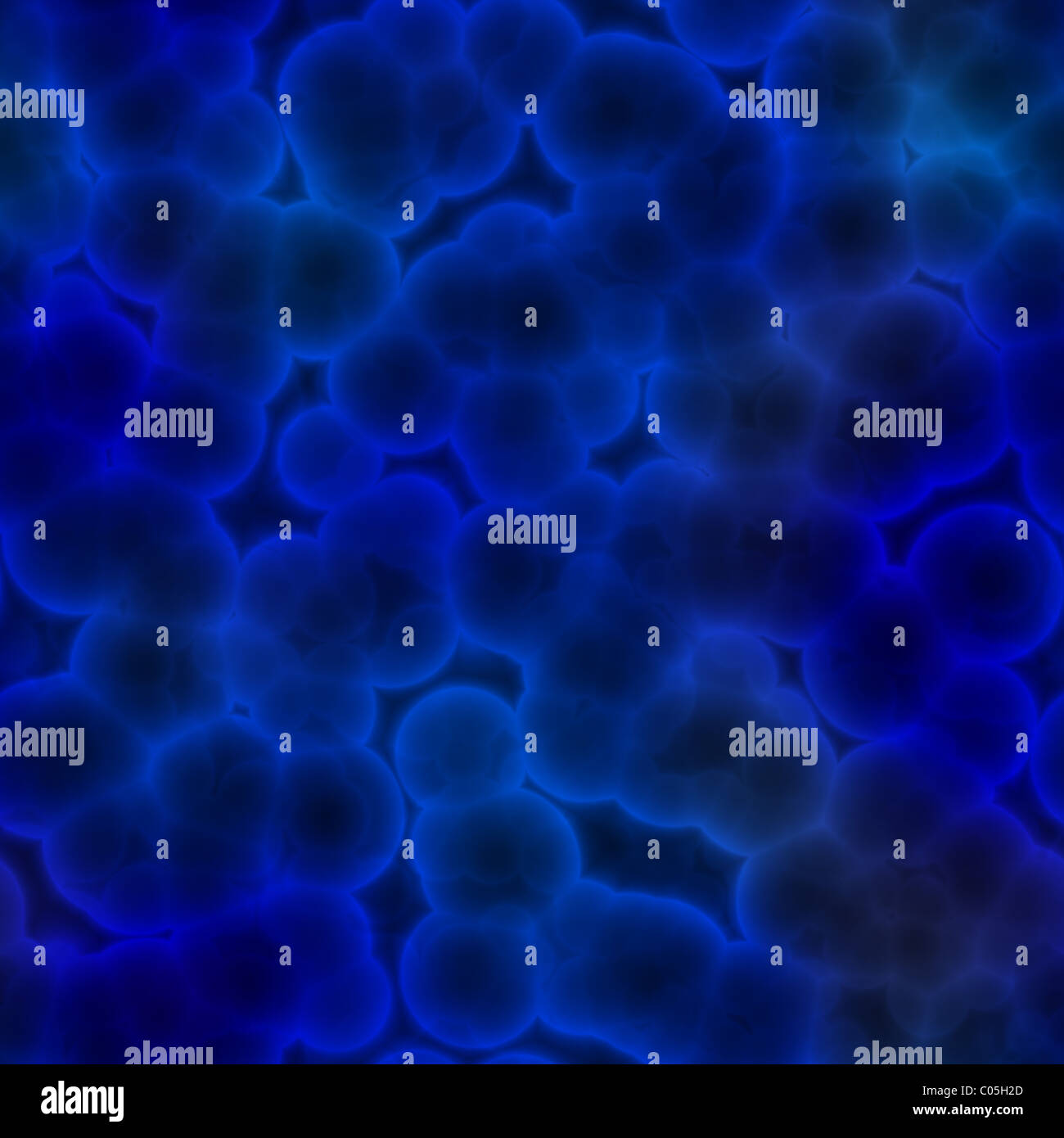 Blue 3D cells texture that tiles seamlessly as a pattern Stock Photo ...