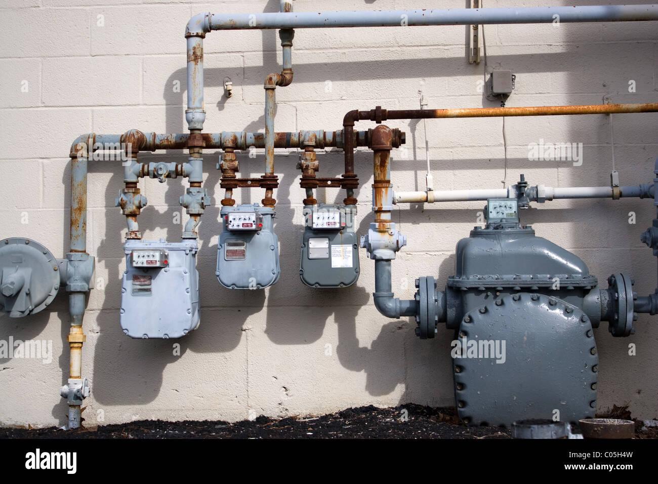 Price indicator for gas meters hi-res stock photography and images - Alamy