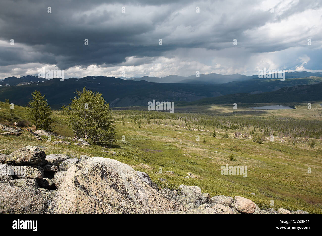 the sayan mountains map