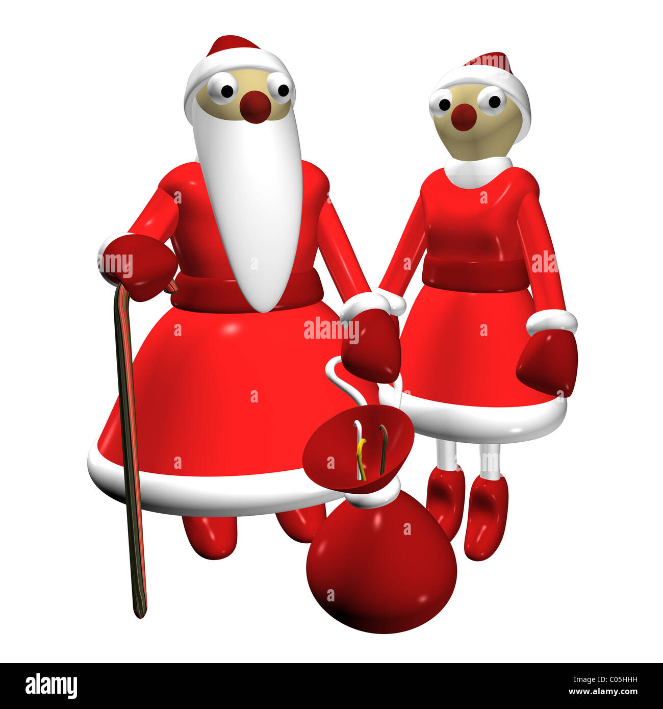 Santa Claus or Father Frost and the girl - Santa Claus or the Snow ...