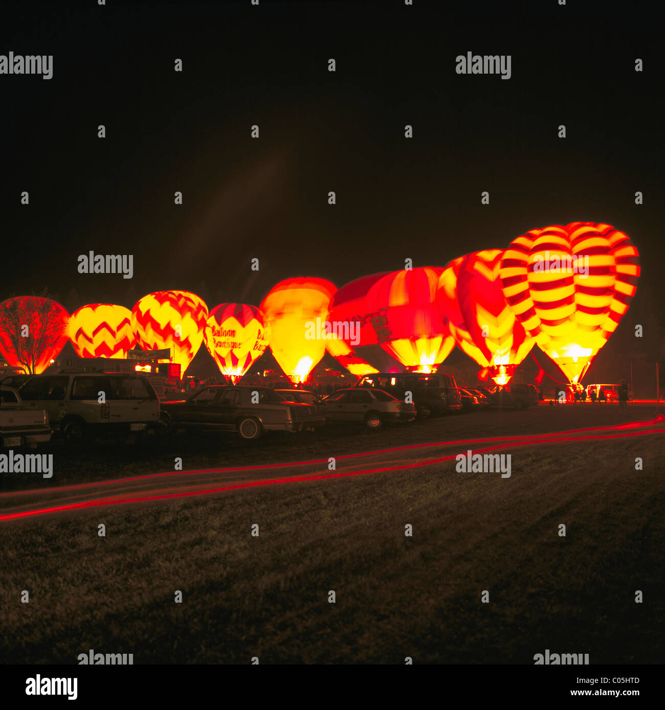 Taking off balloons concept hi-res stock photography and images - Alamy