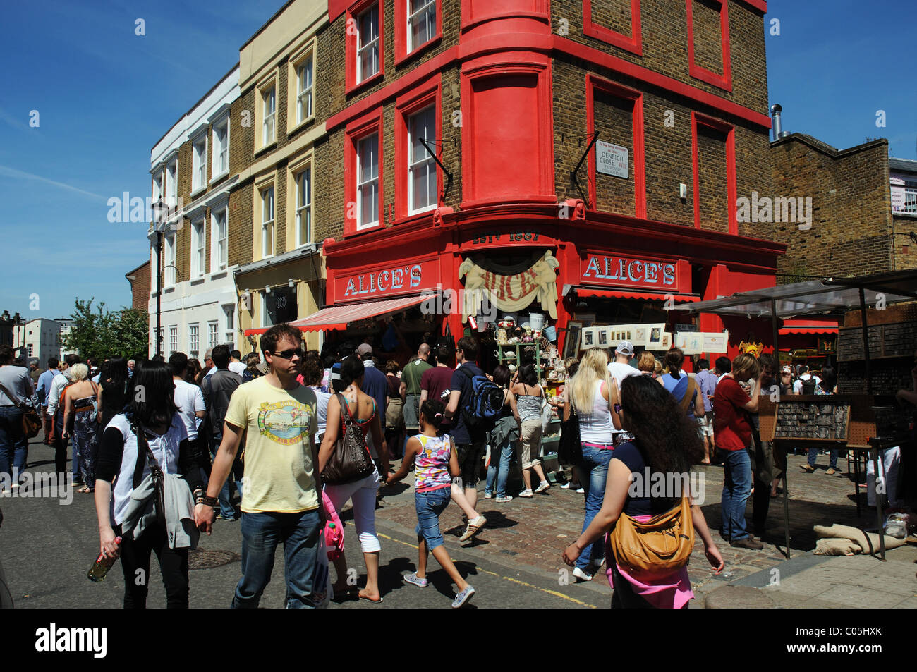 Portobello market hi-res stock photography and images - Alamy