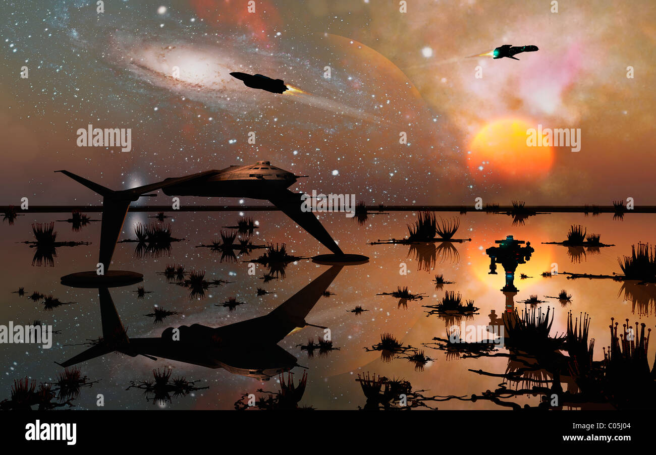 Galactic exploration hi-res stock photography and images - Alamy