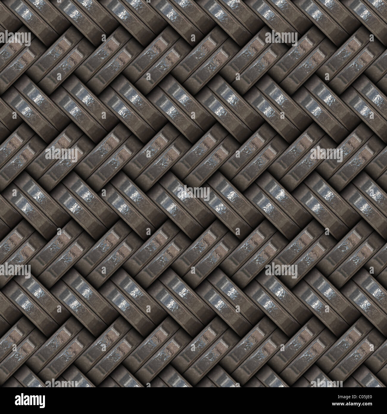 A gray metal texture that tiles seamlessly as a pattern Stock Photo - Alamy